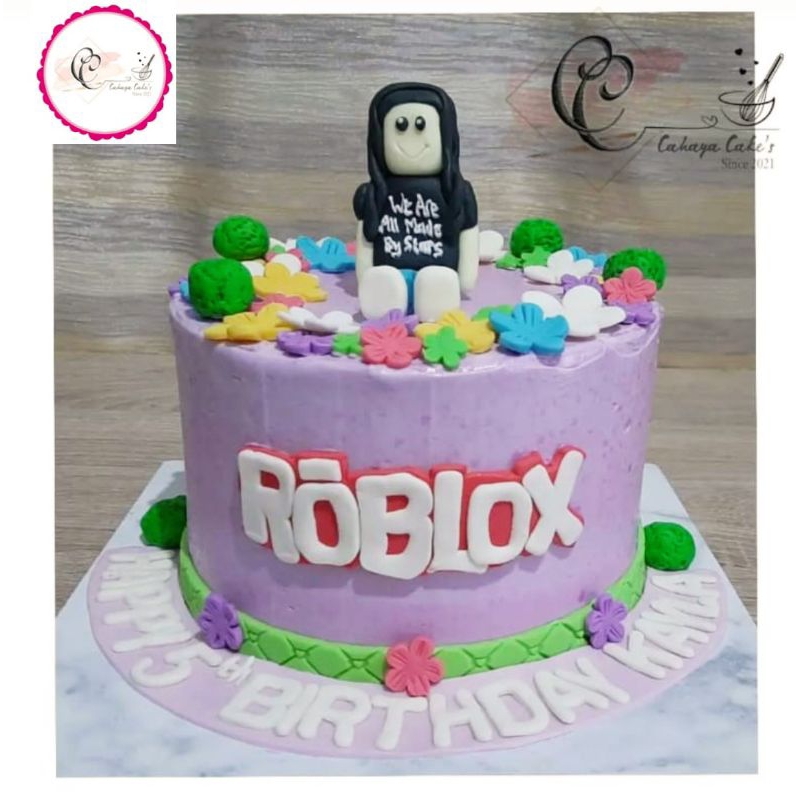 Jual Roblox Girl / Kue Ultah Roblox Cewek / Roblox Cake / Roblox ...