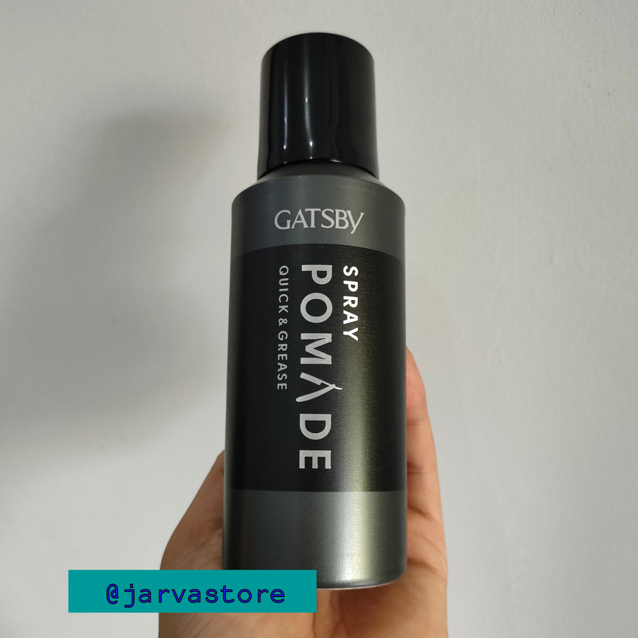 Jual GATSBY Spray Pomade Quick & Grease 150 / 150ml | Shopee Indonesia