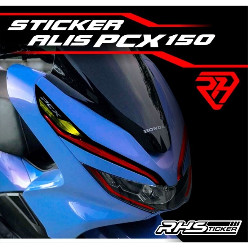 Jual sticker alis PCX 150 (lokal) satu pasang(kanan/kiri) | Shopee ...