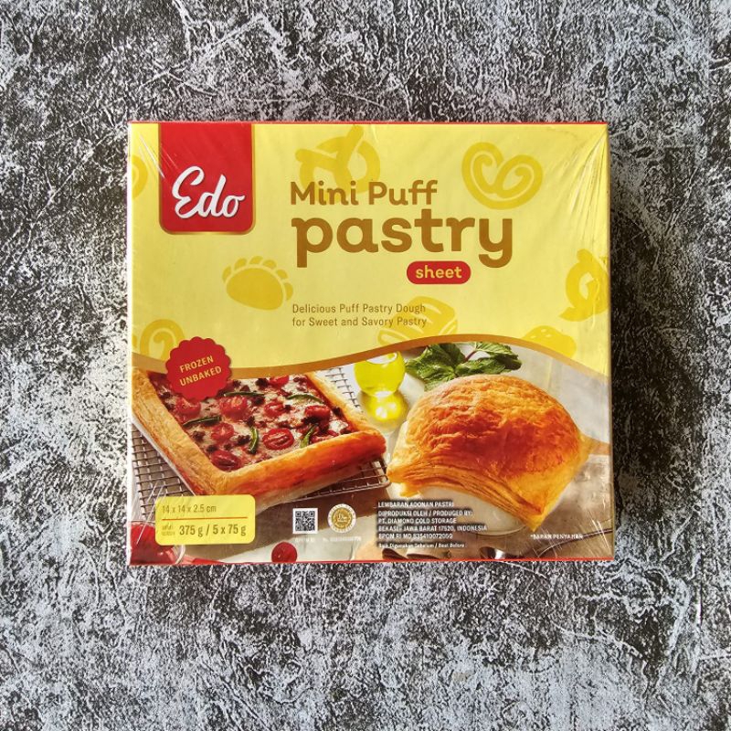 Jual EDO PUFF PASTRY SHEET 375gr | Shopee Indonesia