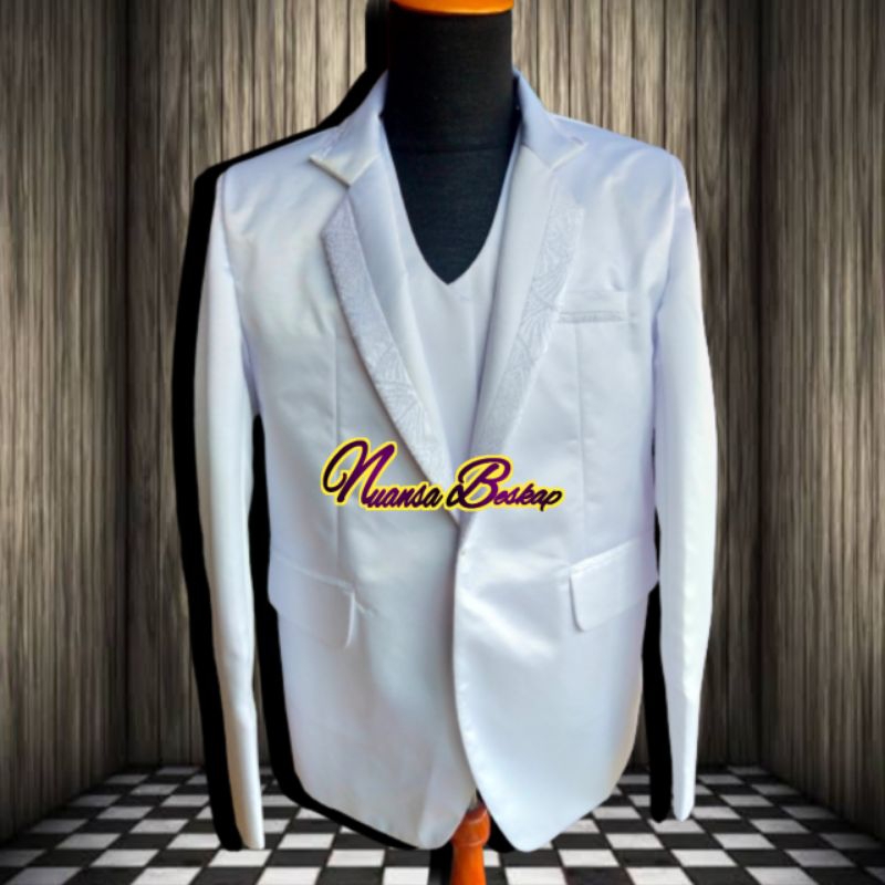 Jual Jas pengantin resmi wedding pernikahan/akad formal resmi ukuran ...
