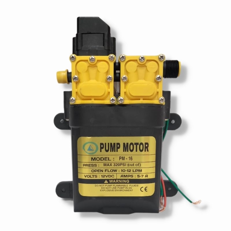 Jual Pompa Dc 12v 320psi Dinamo Steam Motor Dobel Pompa | Shopee Indonesia