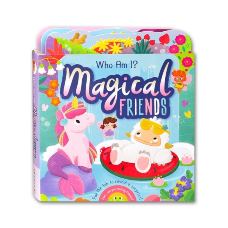 Jual Who Am I? Magical Friends Pull the tab to reveal a surprise ...