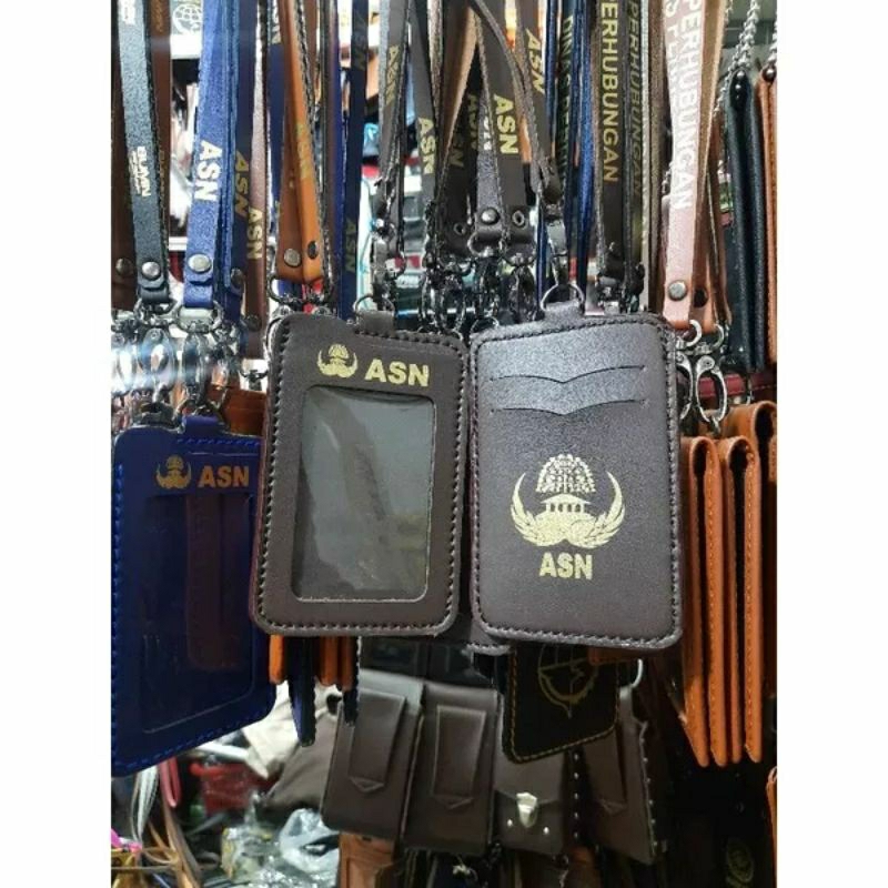 Jual Tempat ID CARD ASN Dompet ID CARD ASN LANYARD ASN Tali Gantungan ...