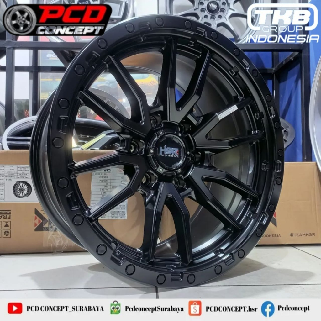 Jual VELG MOBIL ORIGINAL HSR R18 PAJERO,FORTUNER,HILUX,TRITON-PELEK R18 ...