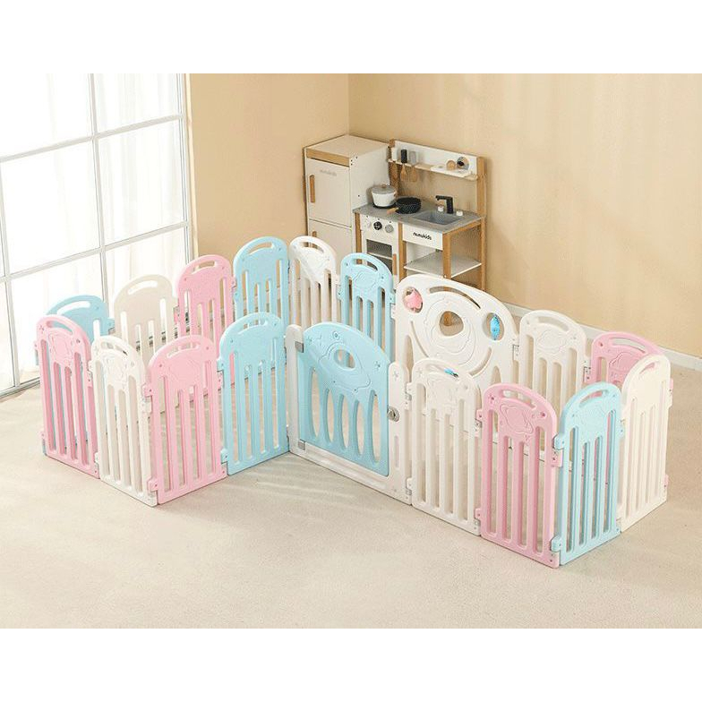 Jual GOSEND Pagar Bayi Baby Fence Planet Star Safety Gate Playground ...