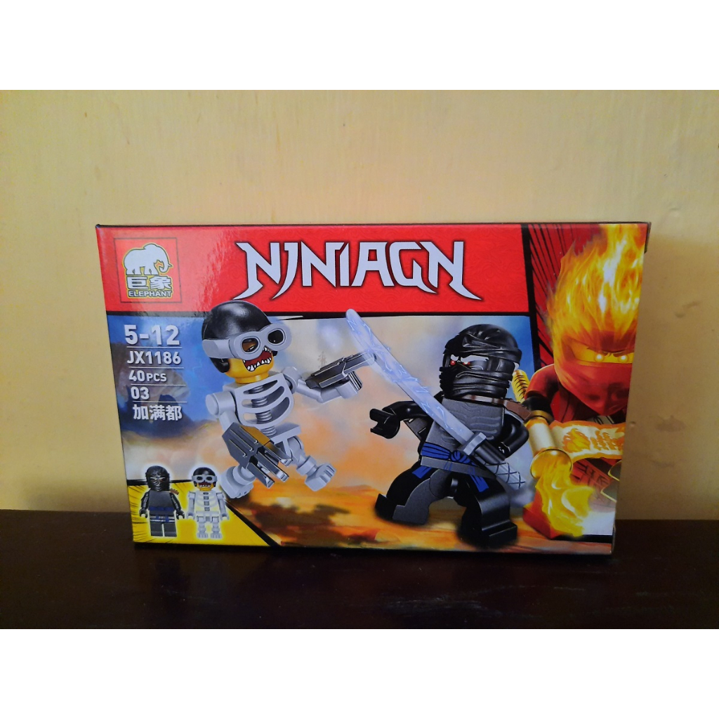 Jual Brick Ninja Ninjago Minifigure Ninja Spinjitzu Karakter Shinobi ...