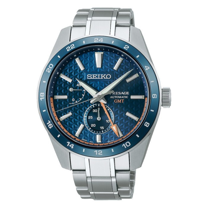 Jual SEIKO Presage Sharp Edge GMT SPB217 SPB217J1-Jam Tangan Pria ...