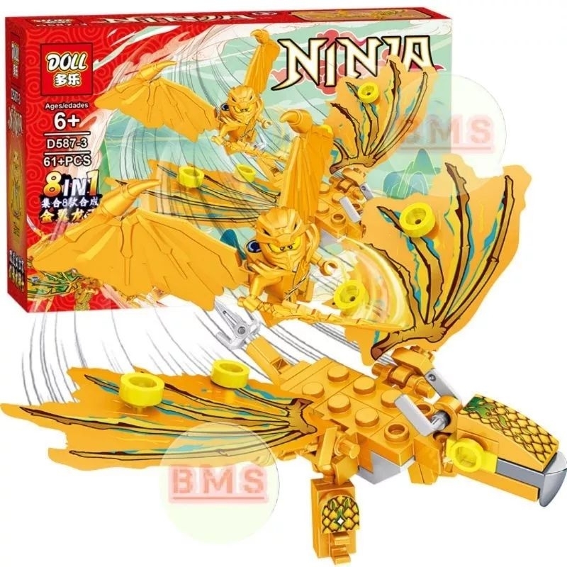 Jual Ninja naga dragon LW1039 sayap keren ninja Kay Jay Cole Lloyd ...