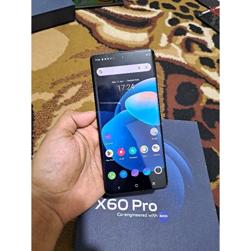 Jual Handphone Hp Vivo X60 Pro 12/256 Second Seken Bekas Murah | Shopee ...