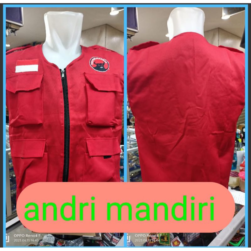 Jual ROMPI PDIP OBLONG ROMPI PARTAI | Shopee Indonesia