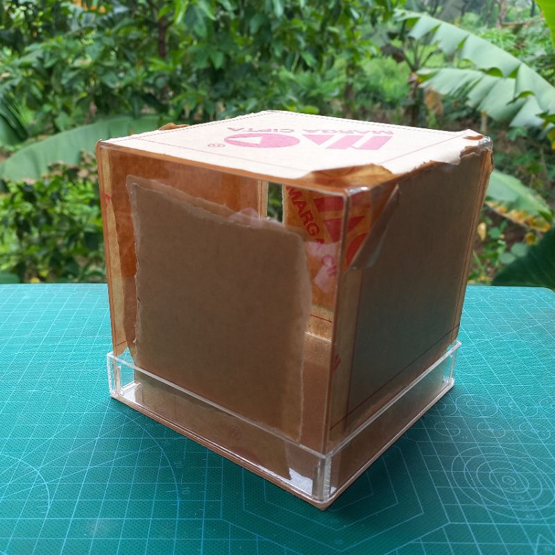 Jual kotak mahar/box hantaran akrilik 20x20x20cm | Shopee Indonesia