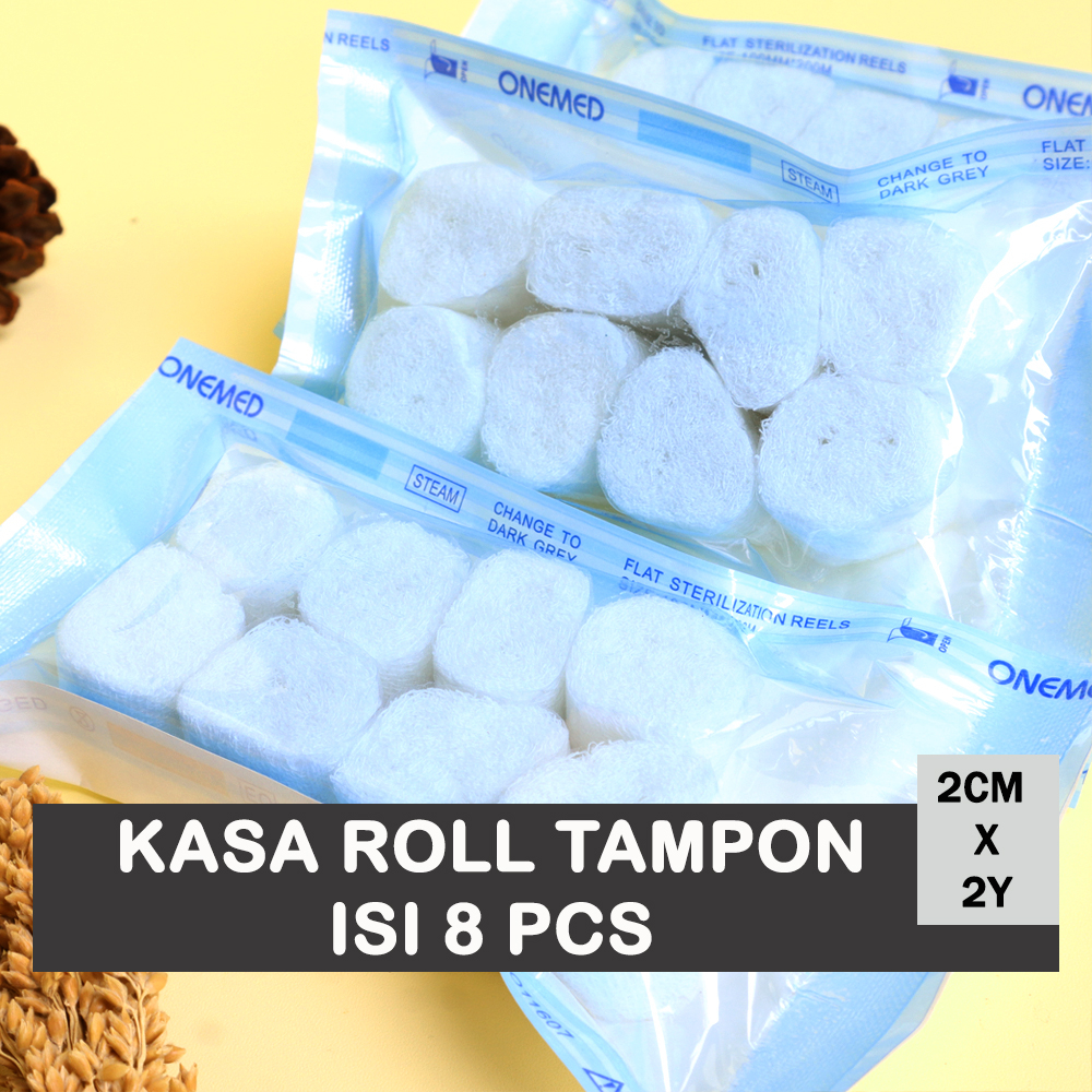 Jual TAMPON KASA ROLL STERIL UKURAN 2CMX 180CM / KASA TAMPON GULUNG ...