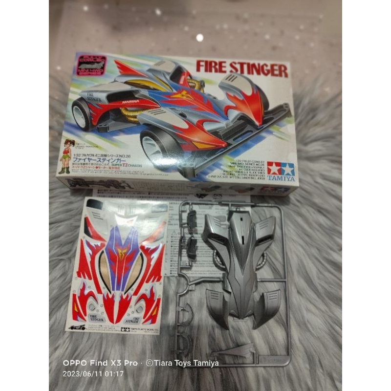 Jual Tamiya 19426 Bodi Body Fire Stinger Mij + Decal + Dus Manual Box ...