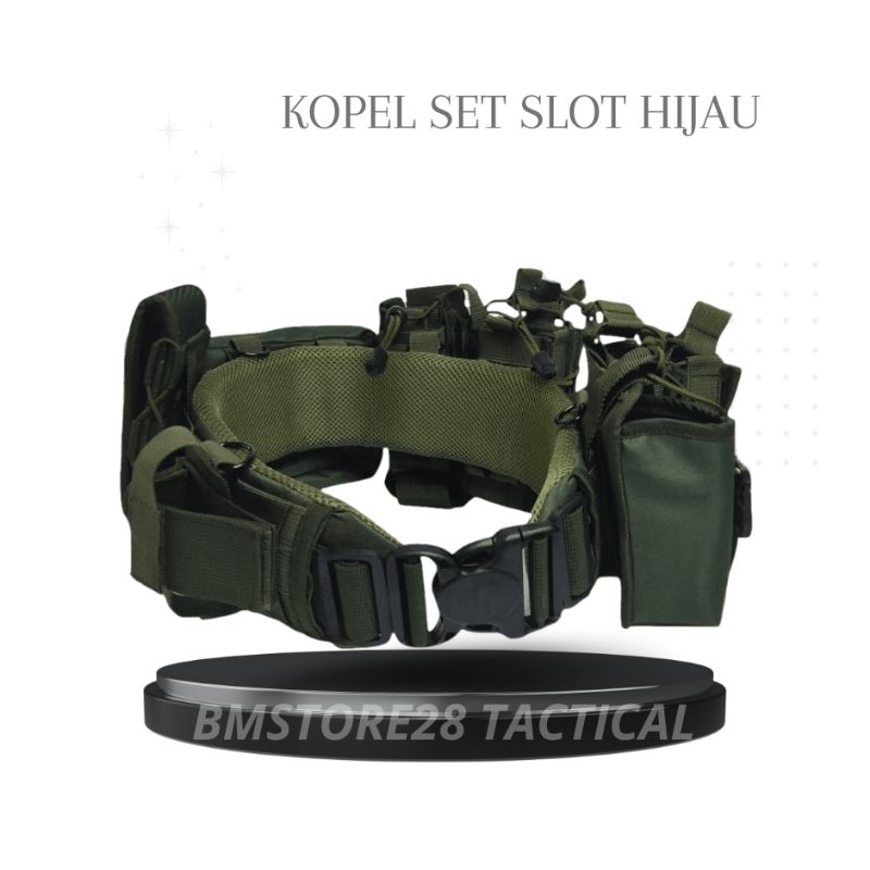 Jual Kopel Set Kopel Set Tactical Kopel Serbu Kopel Multifungsi Warbelt ...