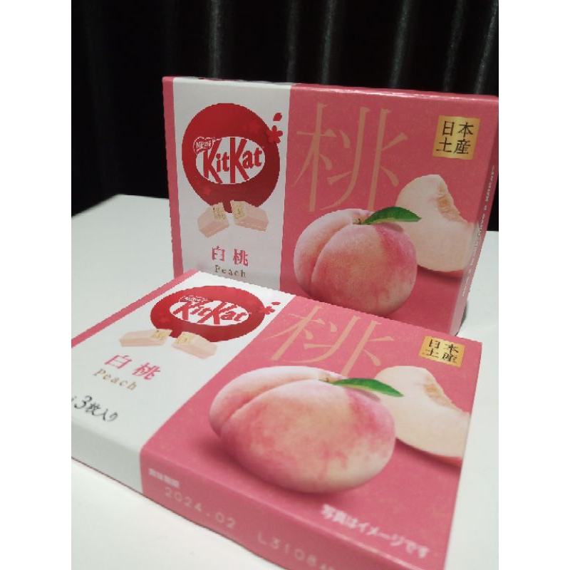 Jual Kit Kat Peach limited edition Japan KitKat coklat | Shopee Indonesia