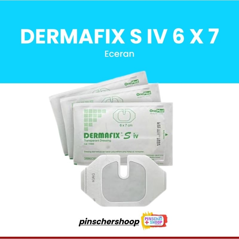Jual DERMAFIX S IV DRESSING PLESTER UNTUK FIXASI INFUS / SATUAN P10 ...