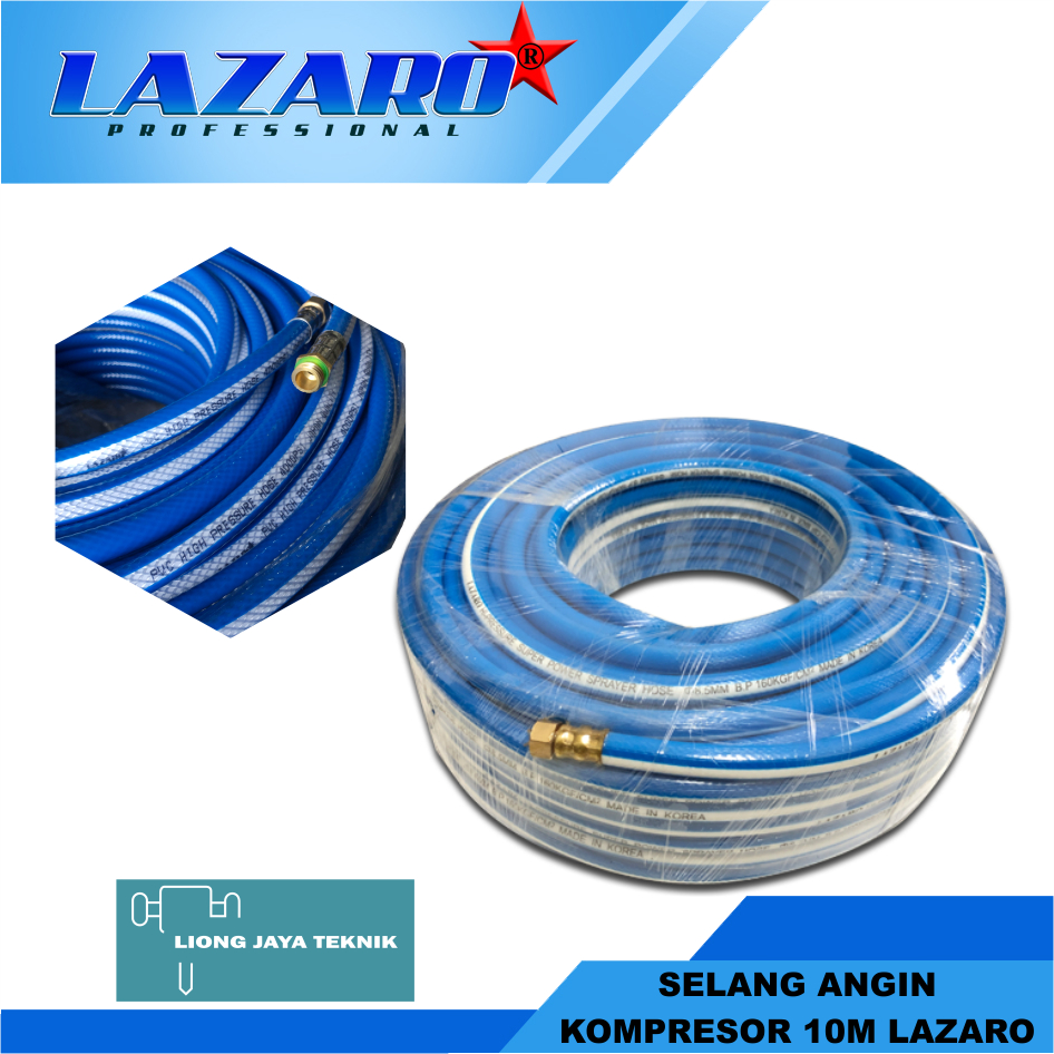 Jual Selang Angin Tekanan Tinggi Kompresor 10M LAZARO | Shopee Indonesia