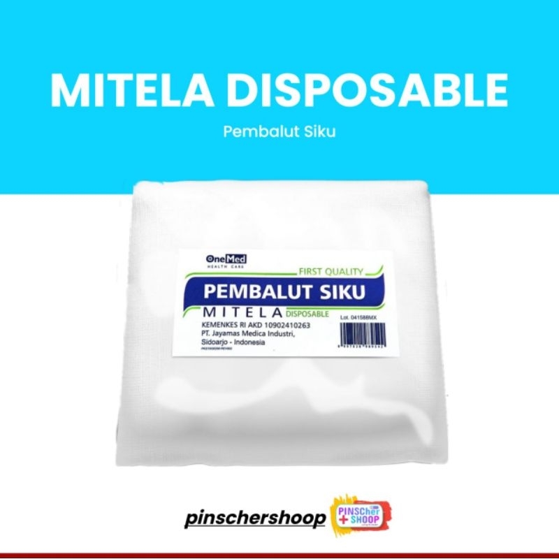 Jual Mitela Pembalut Siku Non Woven Mitella Disposable Onemed | Shopee ...