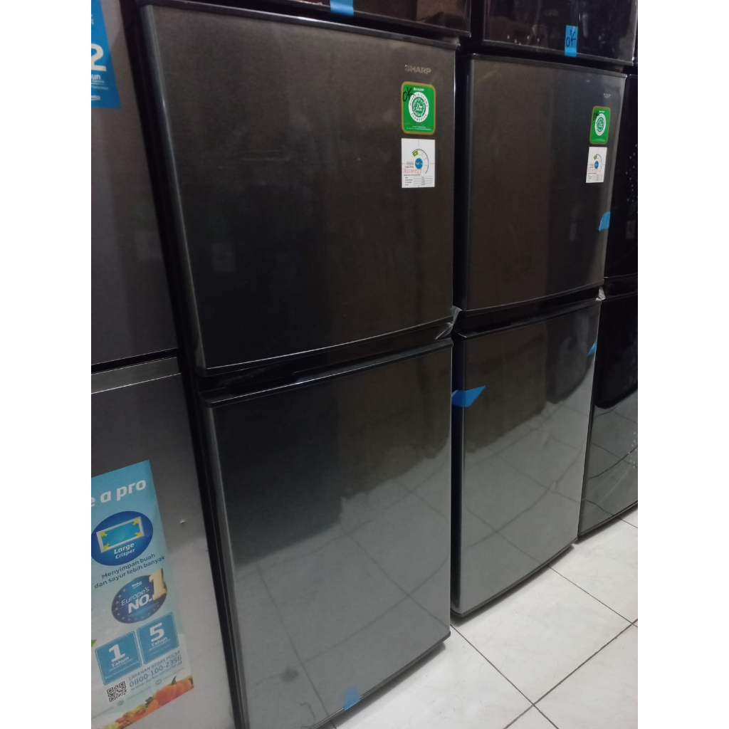Jual Kulkas 2 Pintu SHARP SJ-236MN-HS (unit eksdisplay)KHUSUS JABODETABEK | Shopee Indonesia