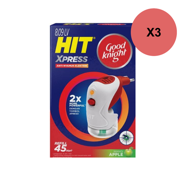 Jual Hit Good Knight Xpress Set x3 - Obat Nyamuk Elektrik - Bunuh ...