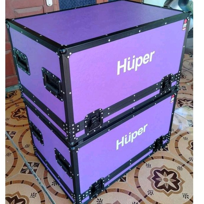 Jual Hardcase Speaker Huper Ha 400 AK 15A List Hitam 2 Unit Sepasang ...
