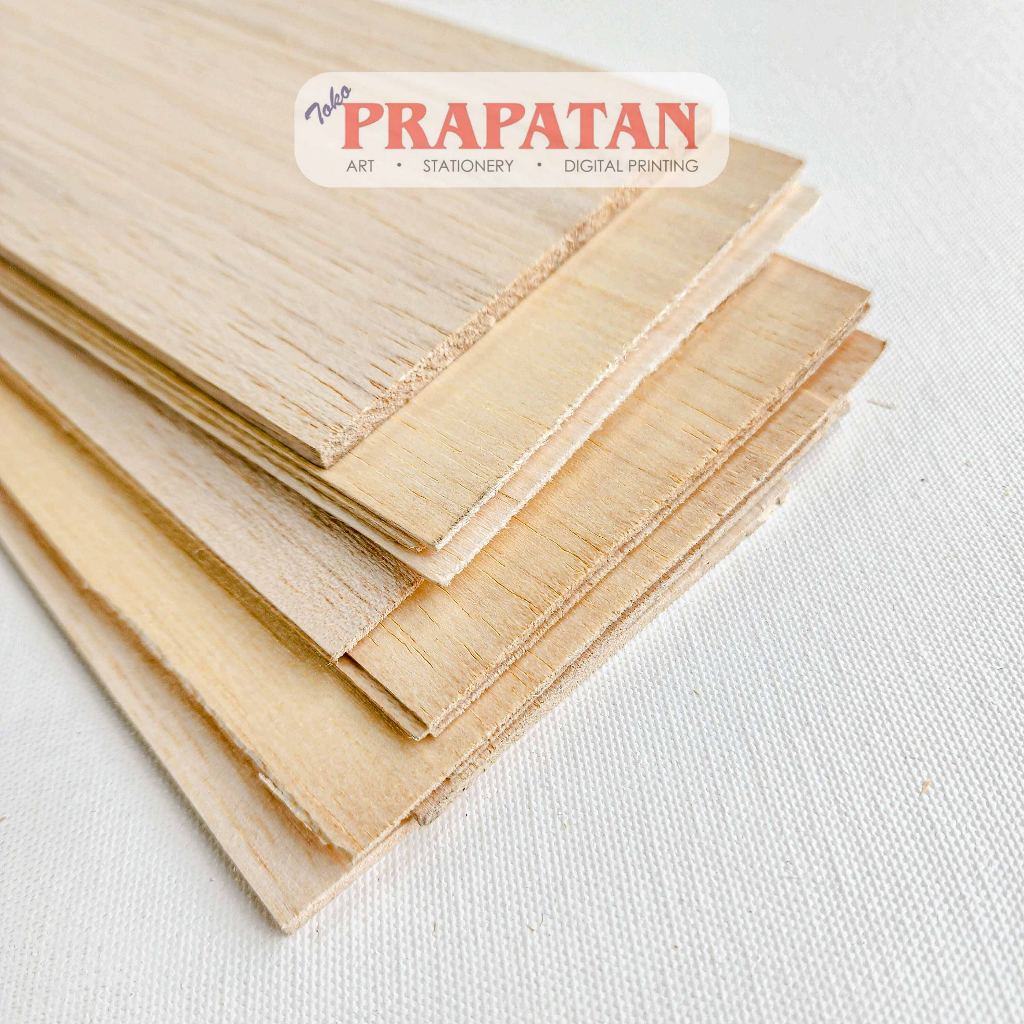 Jual Kayu Balsa Sheet 100mm x 1000mm | Bahan Maket | Shopee Indonesia