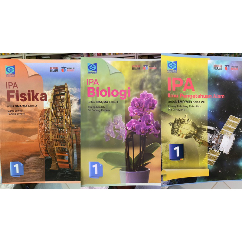 Jual ORIGINAL GRAFINDO KIMIA FISIKA IPA BIOLOGI UNTUK SMA/MA KELAS 10/X KURIKULUM MERDEKA ...