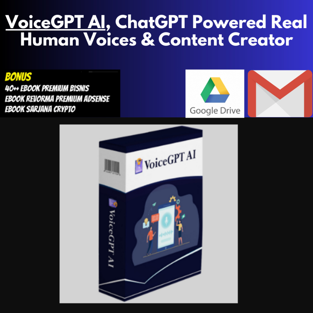 Jual Pengisi suara VoiceGPT AI ChatGPT Powered Real Human Voices ...