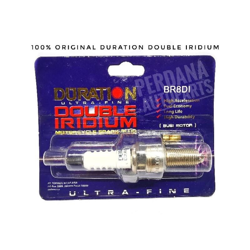 Jual Busi Dobel Iridium Motor Jupiter MX150, Vixion, Thunder 125 ...