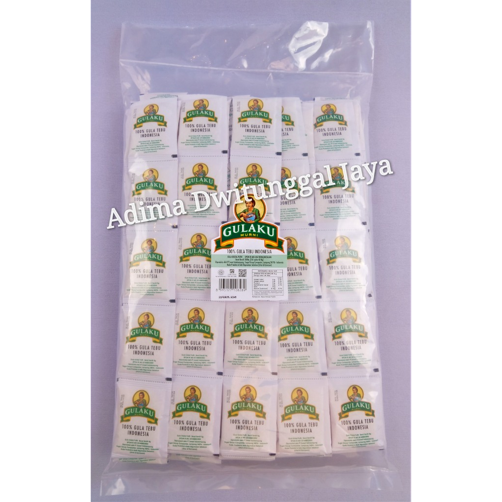 Jual Gulaku Sachet 250 X 8gr Pack 1 Pack Isi 250 Sachets Shopee