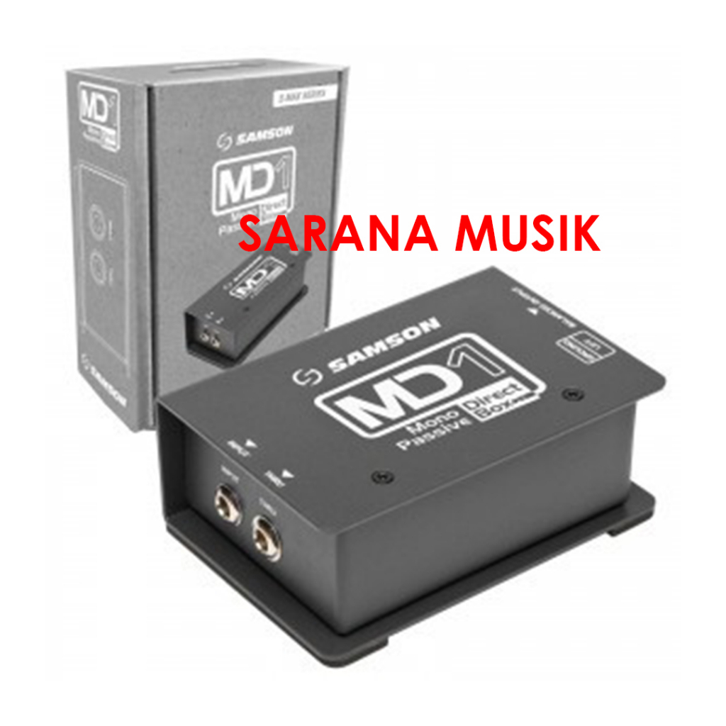 Jual DIRECT BOX SAMSON PASSIVE MONO SAMD1 Samson MD1 Samson MD-1 Original | Shopee Indonesia