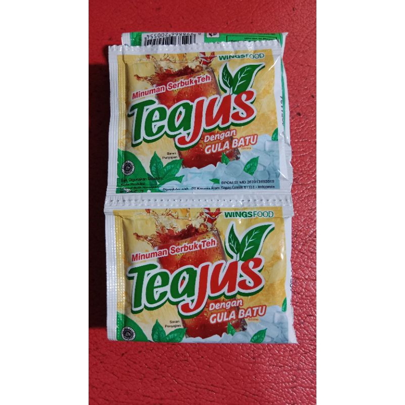 Jual Tea jus gula batu 1 renceng isi 10 sachet | Shopee Indonesia