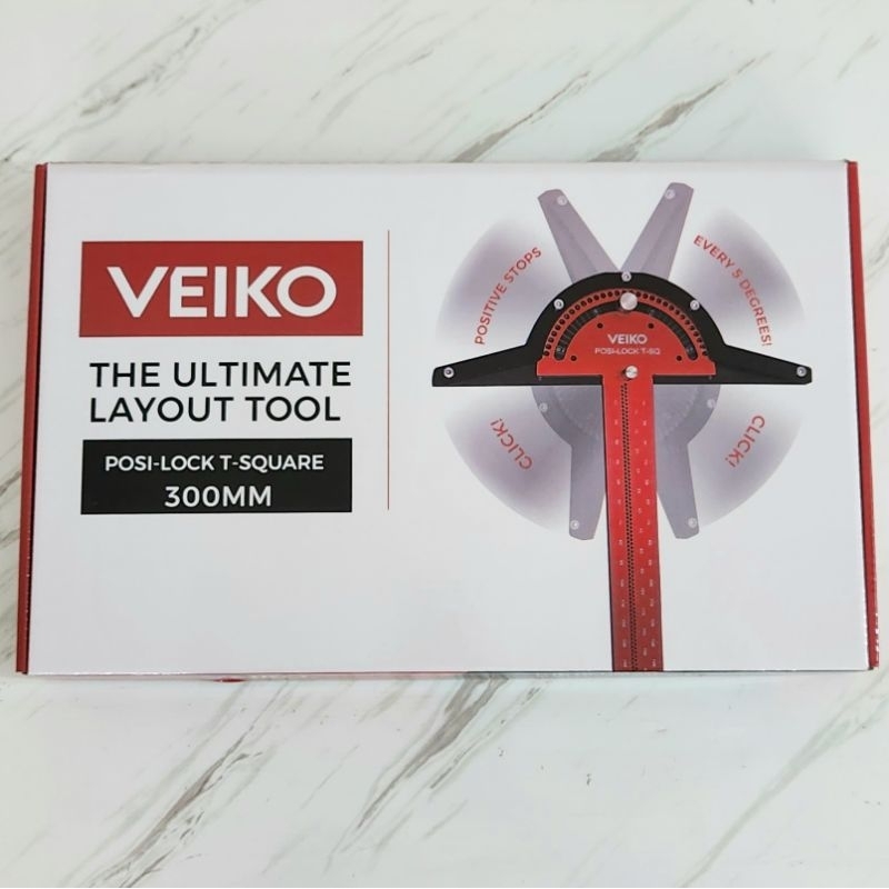 Jual VEIKO ULTIMATE LAYOUT TOOL - POSI-LOCK T-SQ Pengaris siku | Shopee ...
