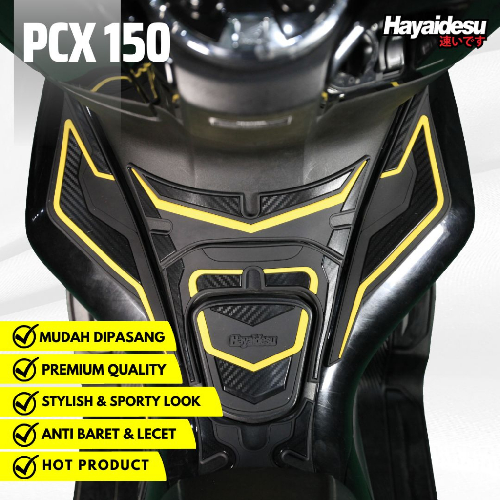 Jual Hayaidesu PCX 150 PAKET Full Deck Pad dan Tank Pad Special Bundle ...