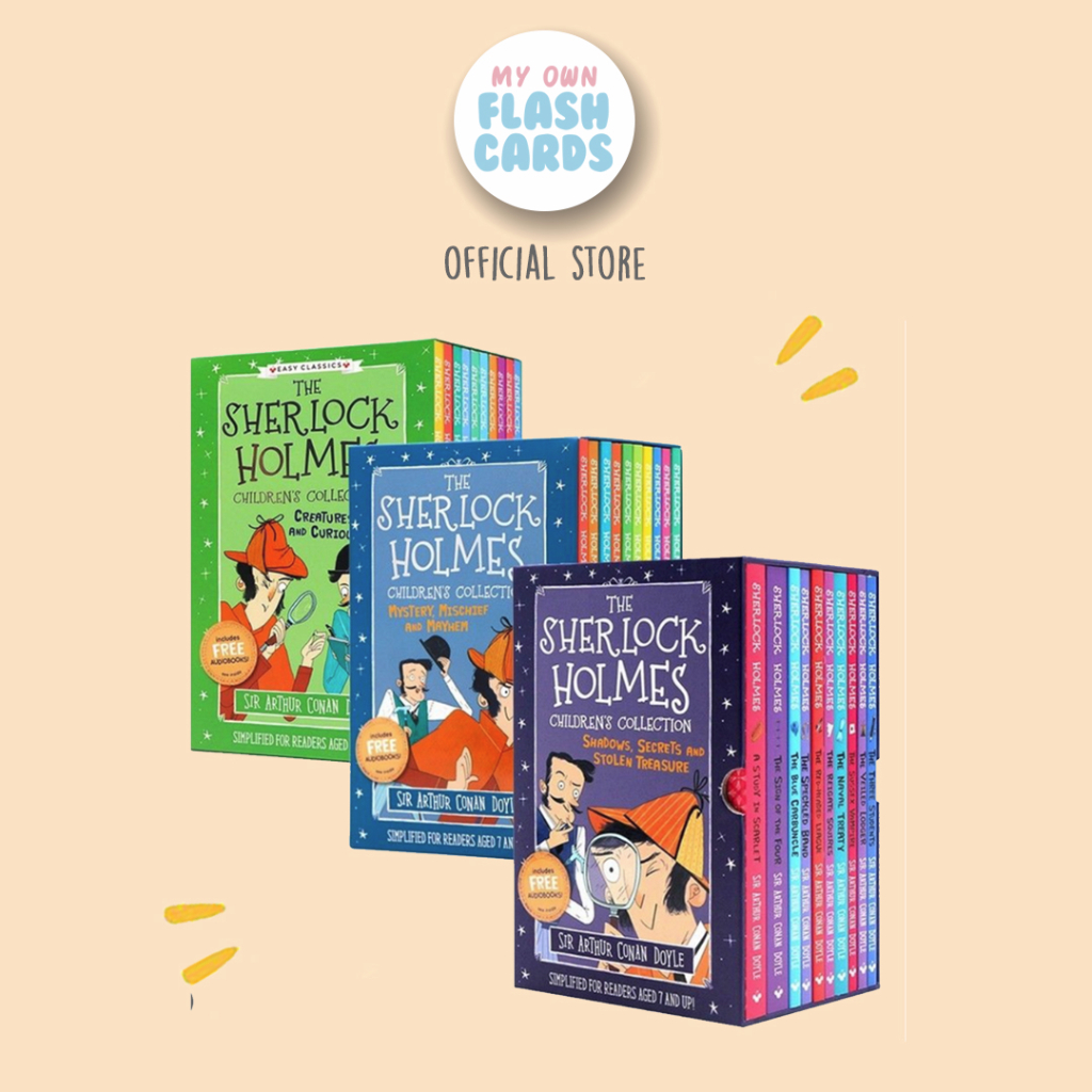 Jual The Sherlock Holmes Children’s Collection Set of 10 Books Box 10 ...