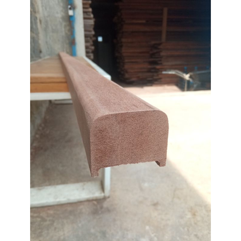 Jual Handrail Tangga Kayu Kamper Railing Reling Kotak | Shopee Indonesia