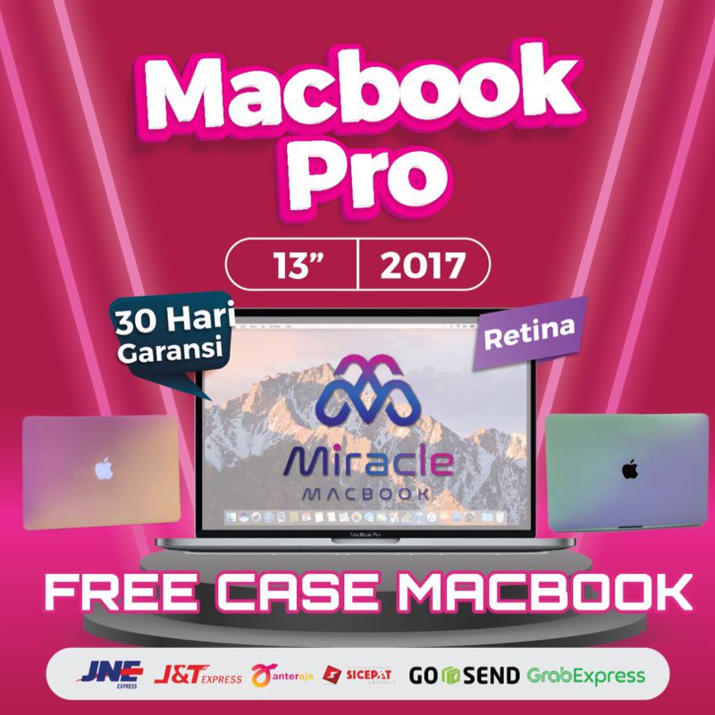 Jual (FREE CASE MACBOOK)IBOX TERMURAH MACBOOK PRO RETINA 2017 TOUCHBAR ...