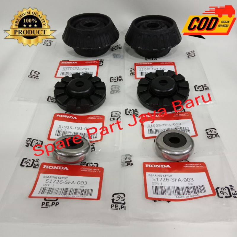 Jual Karet Support Shock Set Tatakan & Bearing Honda Brio Original ...