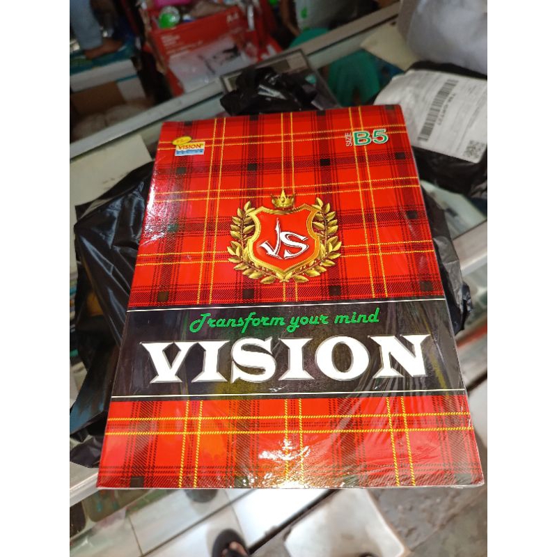 Jual buku tulis Vision B5 42 lembar,putih,bersih,tebal & halus | Shopee ...