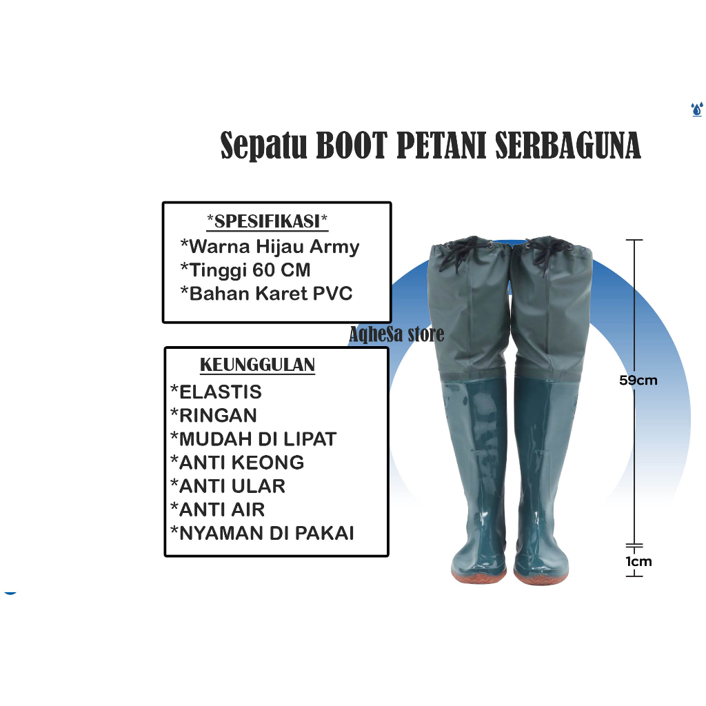 Jual SEPATU BOOT PETANI SAWAH PETERNAK MANCING | Shopee Indonesia