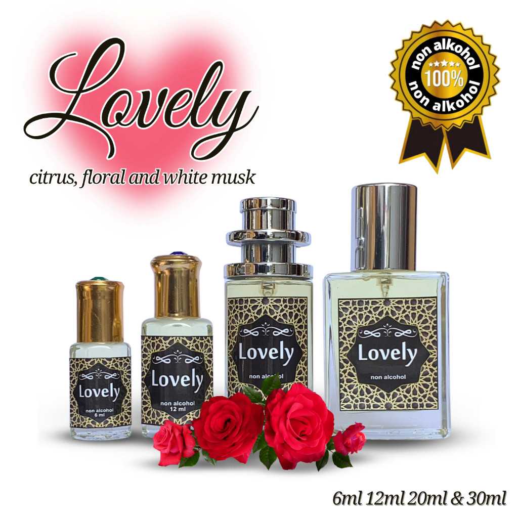 Jual Parfum Lovely Minyak Wangi Non Alkohol Untuk Sholat dan Ibadah ...
