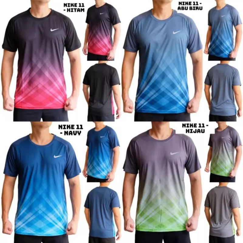 Jual [ KAOS TENIS LAPANGAN UNISEX NIKE 11 DRIFIT IMPORT ] | Shopee ...