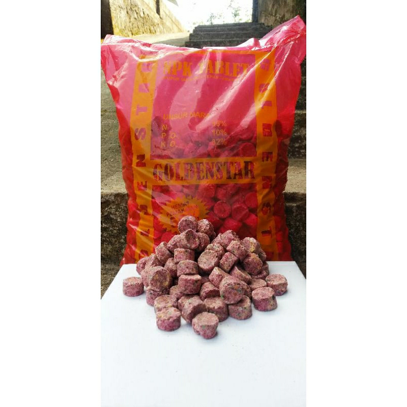 Jual pupuk NPK tablet golden star merah | Shopee Indonesia