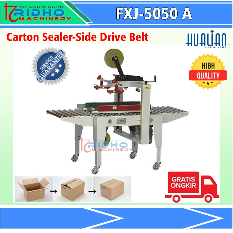 Jual Carton sealer FXJ-5050A mesin lakban karton atau kardus atau karton box | Shopee Indonesia