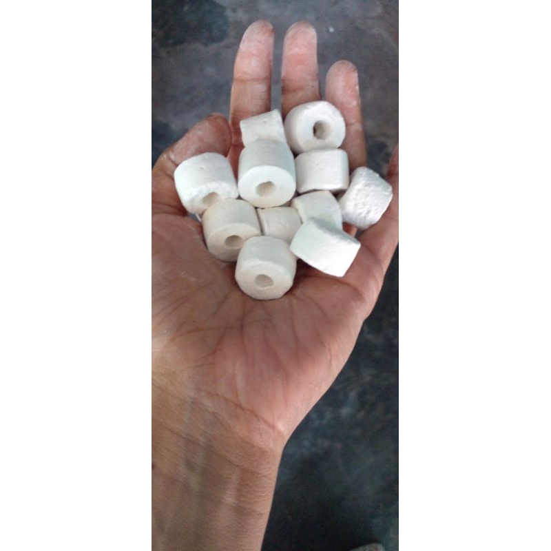 Jual bio ring batu keramik akuarium media filter aquarium satuan ...