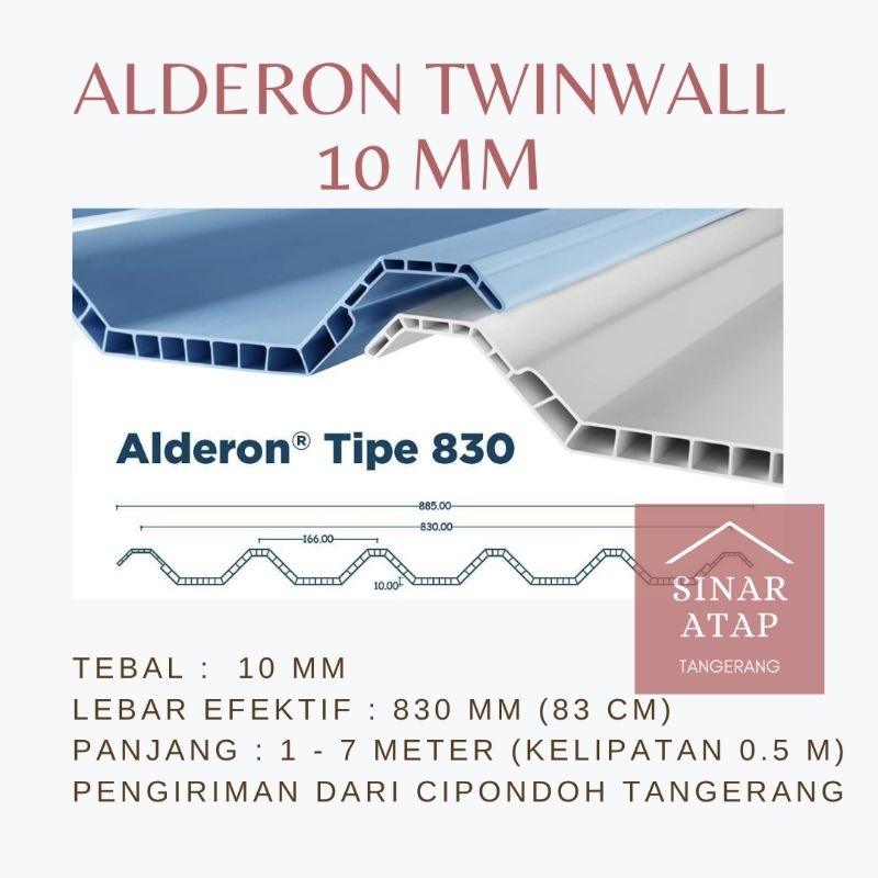 Jual Alderon Twinwall 830 | Shopee Indonesia