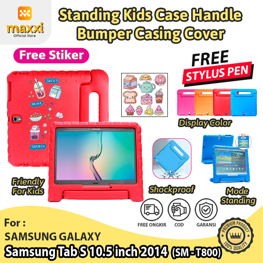 Jual Casing Tahan Samsung Tab S 10.5 inch 2014 SM T800 T805 Softcase ...