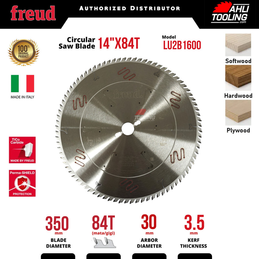 Jual Circular Saw Blade 14" X 84T Gigi, Mata Gergaji 14 inch (350 mm ...