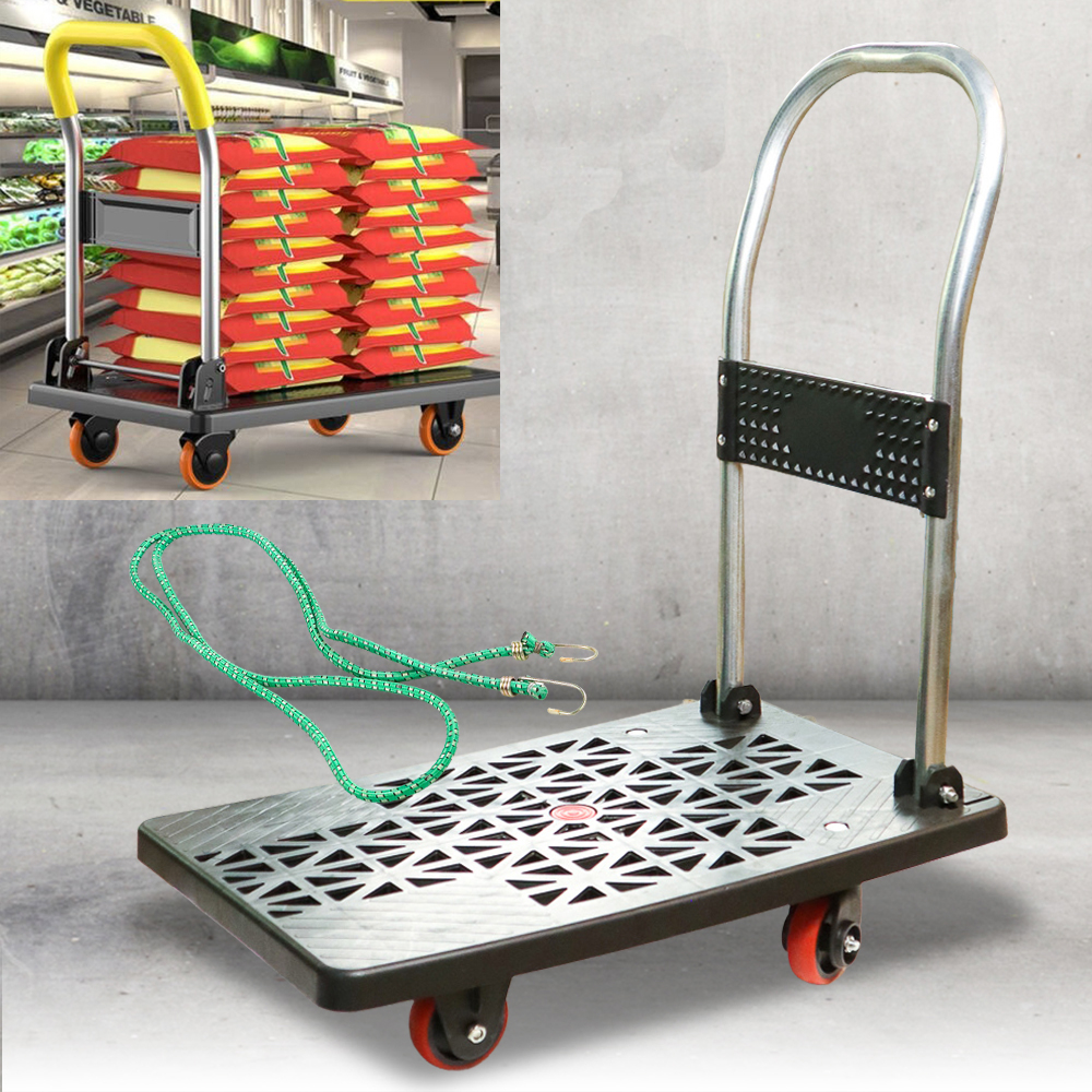 Jual Troli Barang Lipat Trolley Folding Cart Silent Portable Xiaolong ...